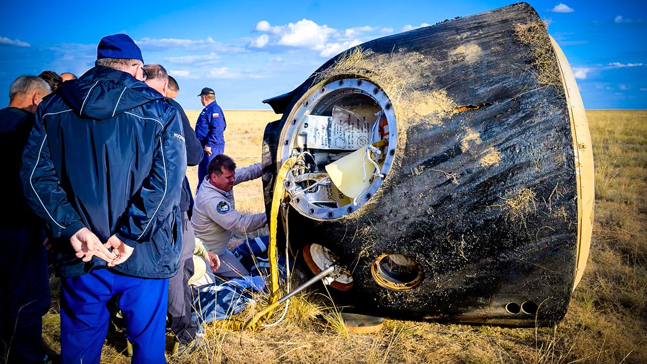 Raketa Atlas V, sonda Hera a návrat Sojuz MS-23 | Stream