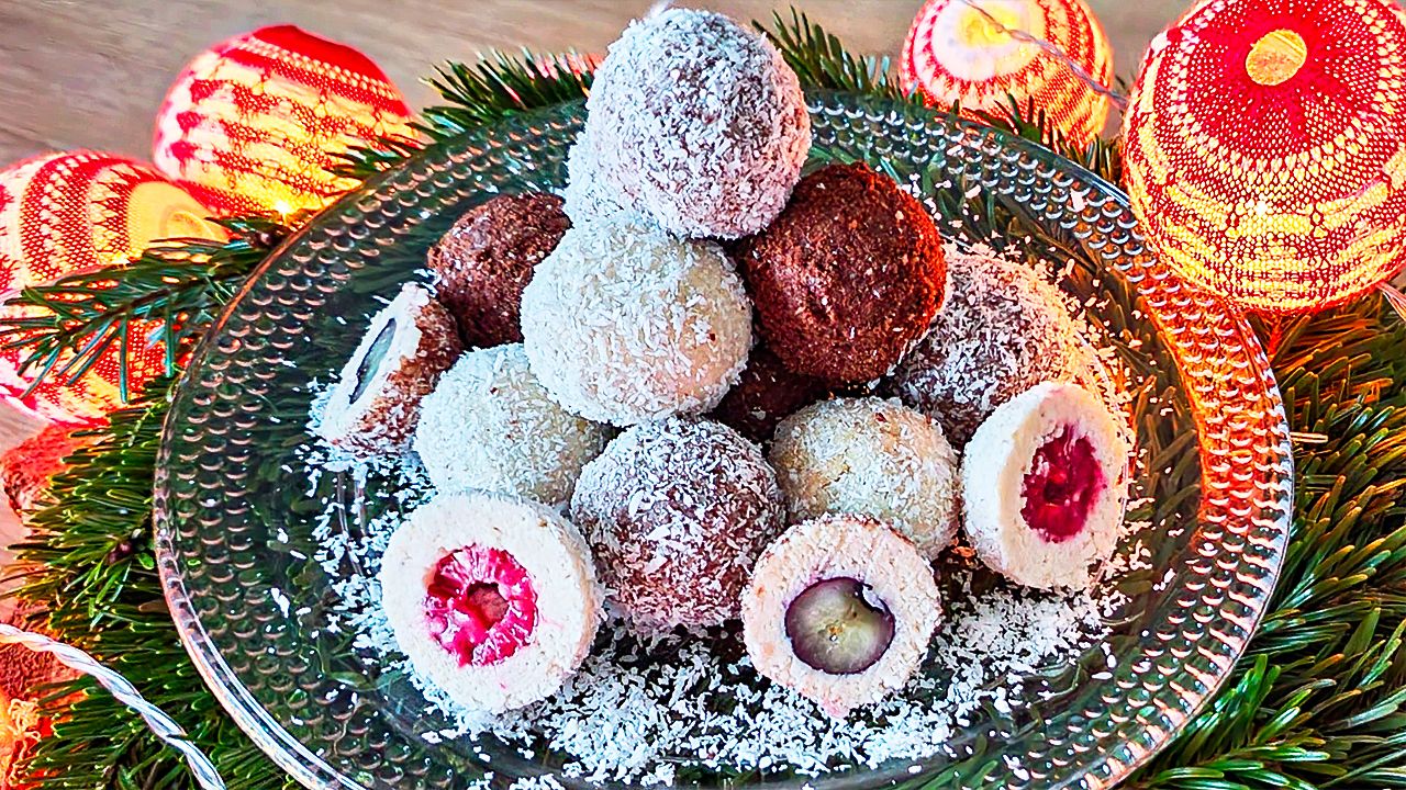 Nepečené vánoční cukroví recept | Stream