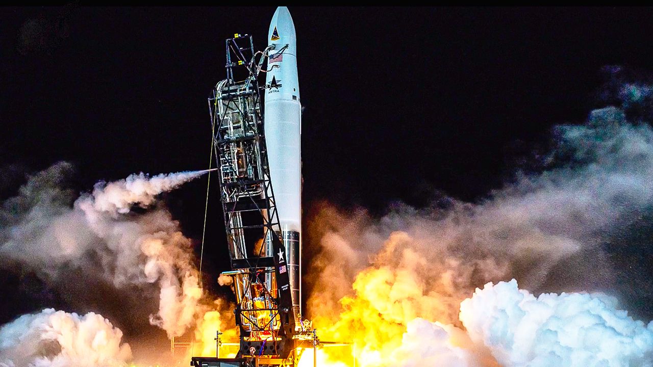 Nová raketa Rocket 4 od firmy Astra Space | Stream