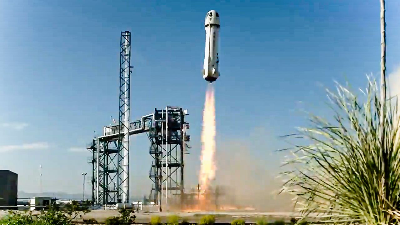 Nehoda rakety New Shepard od Blue Origin | Stream