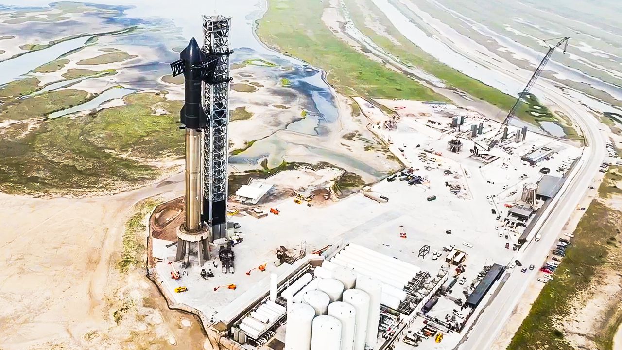 Start rakety Super Heavy Starship od SpaceX | Stream