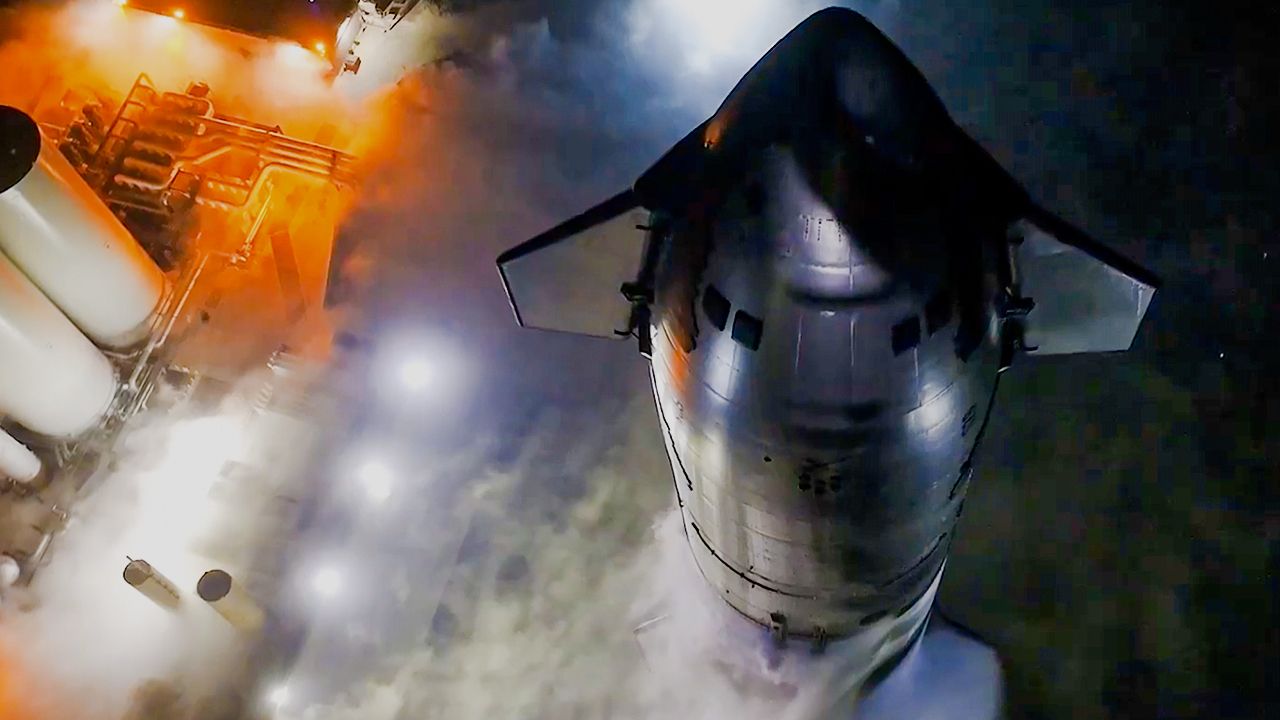 Start rakety SuperHeavy a loď Starship | SpaceX | Stream